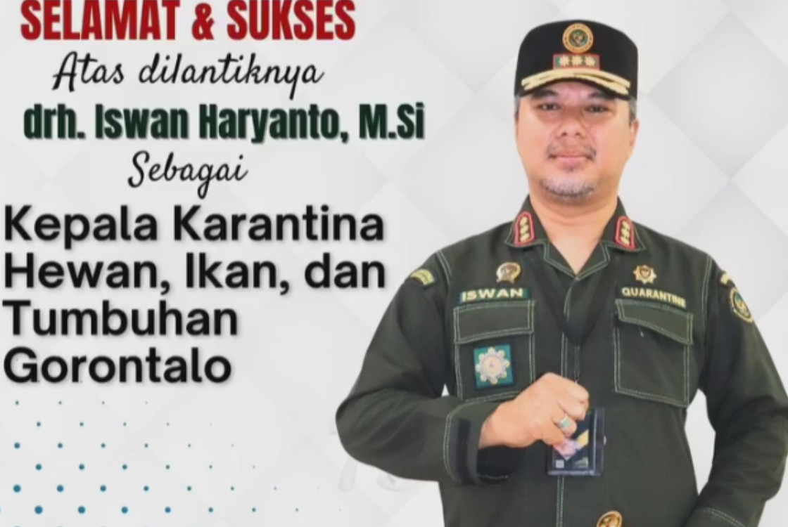 pelantikan bapak drh. Iswan Haryanto. M.Si sebagai Kepala Karantina ...
